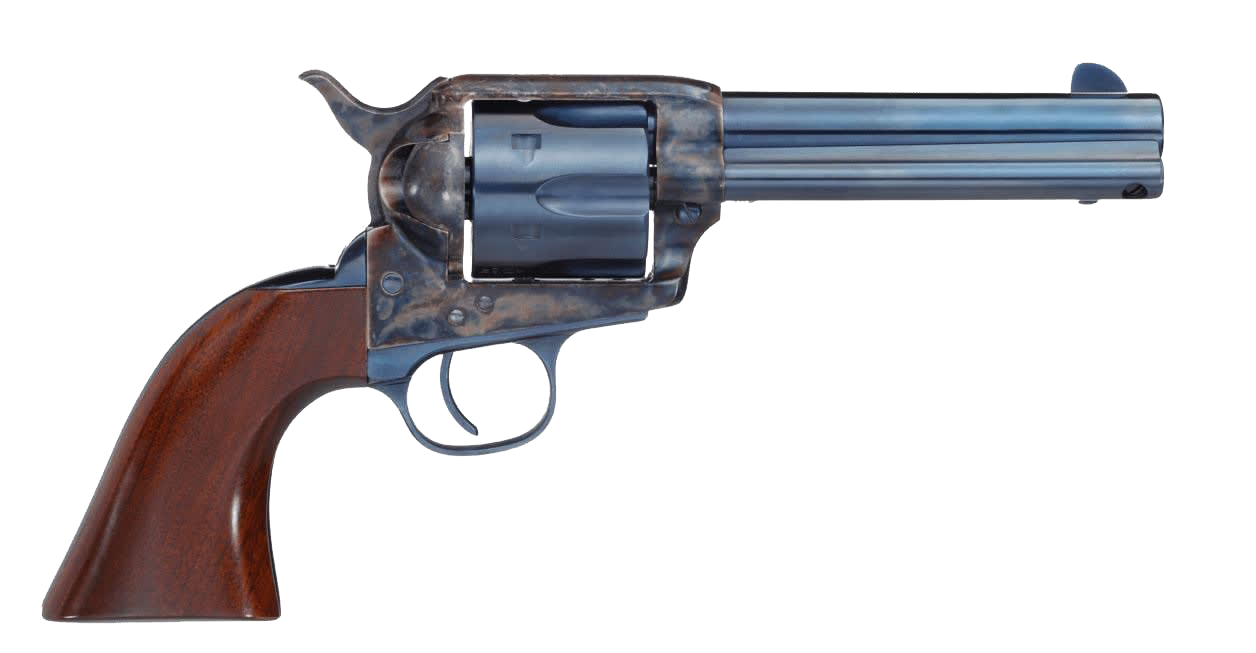 Taylor's & Company Cattleman Charcoal Blue 4.75" Single-Action Revolver ...